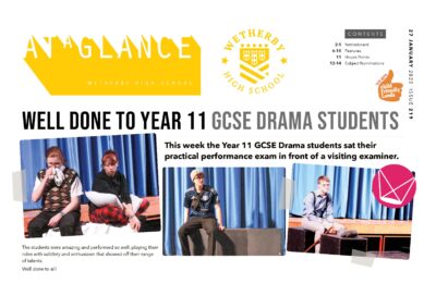 News - Wetherby High School