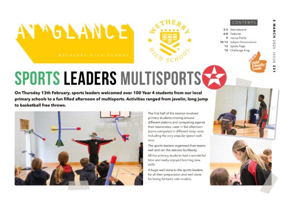 News - Wetherby High School