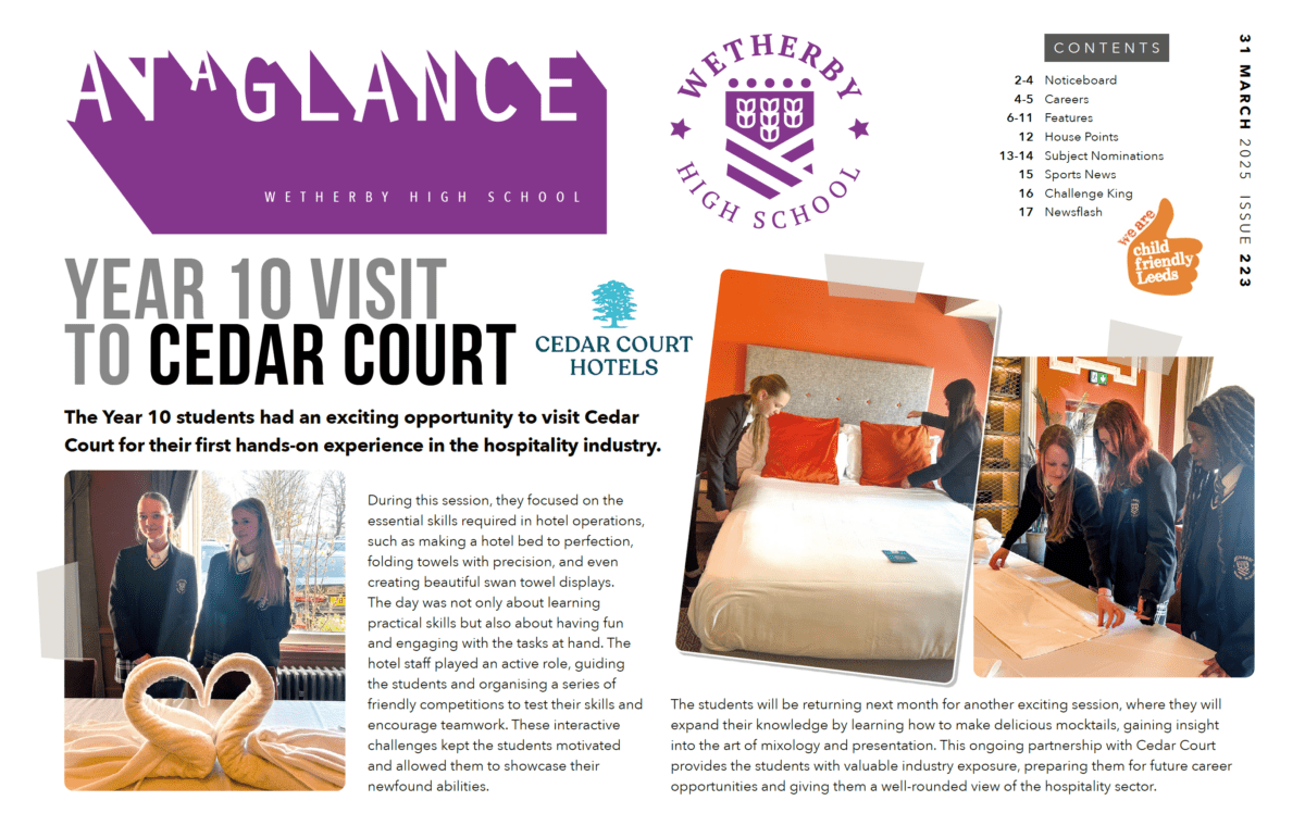 News - Wetherby High School